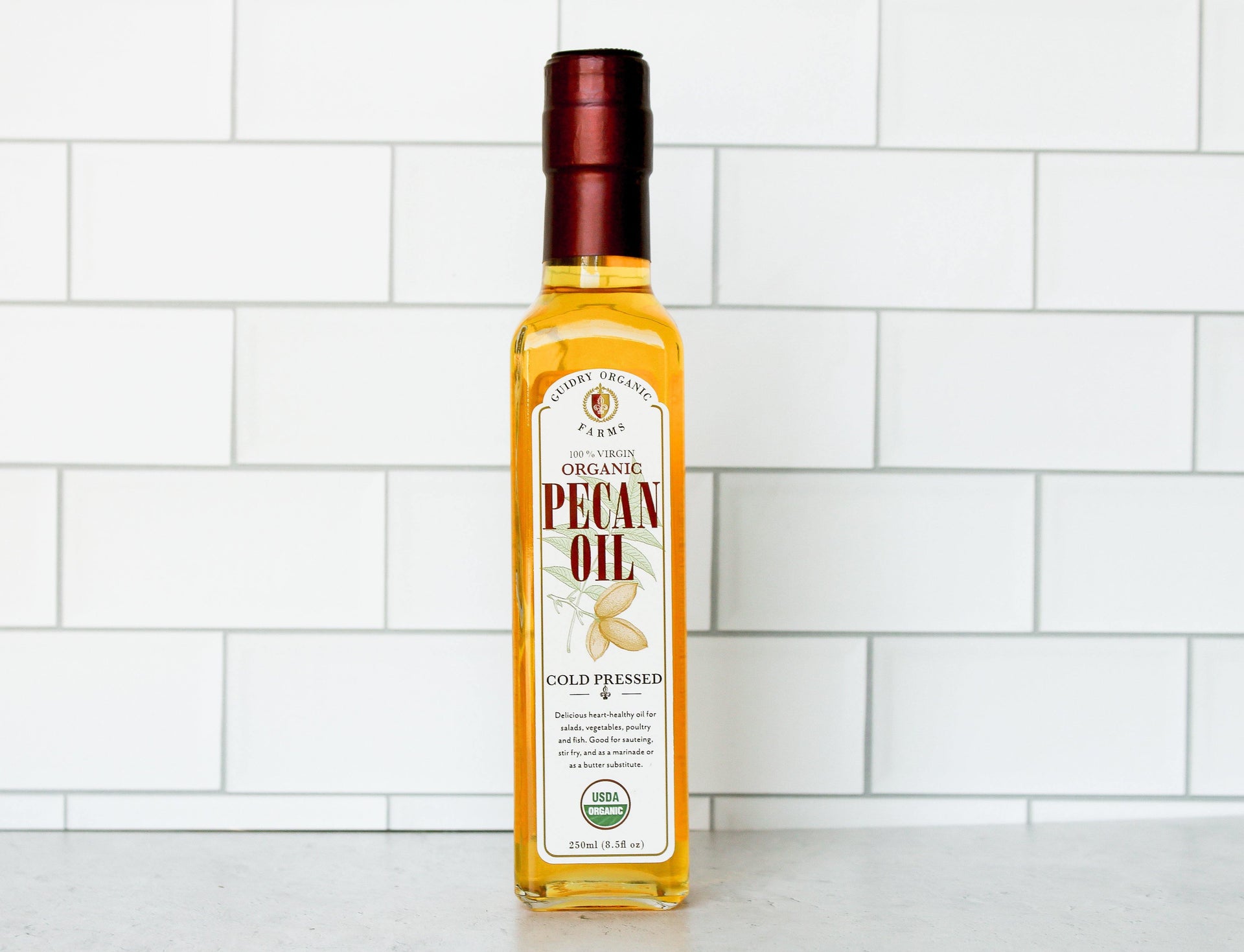 USDA Organic Certified Pecan Oil – Guidry Organic Farms