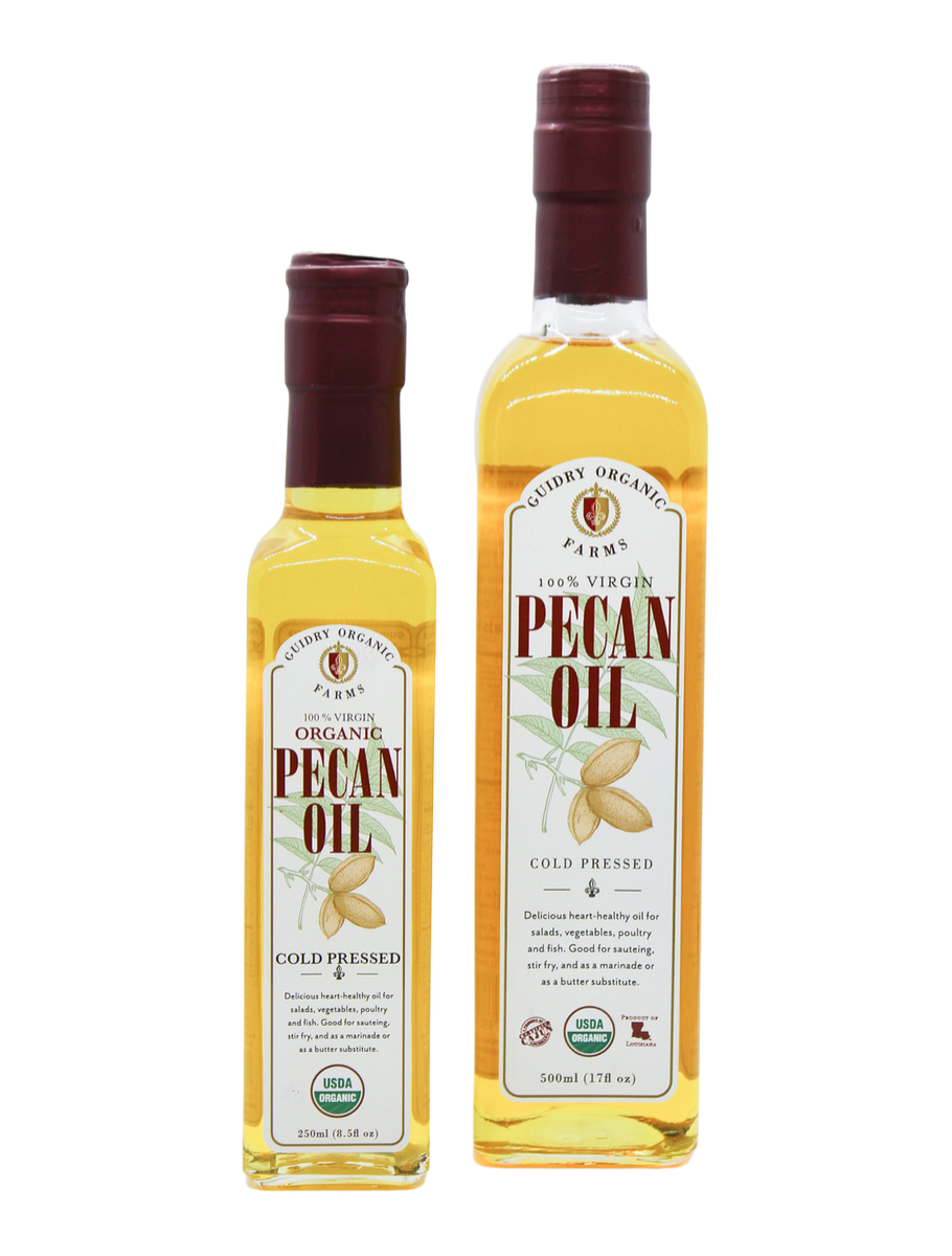 USDA Organic Certified Pecan Oil – Guidry Organic Farms