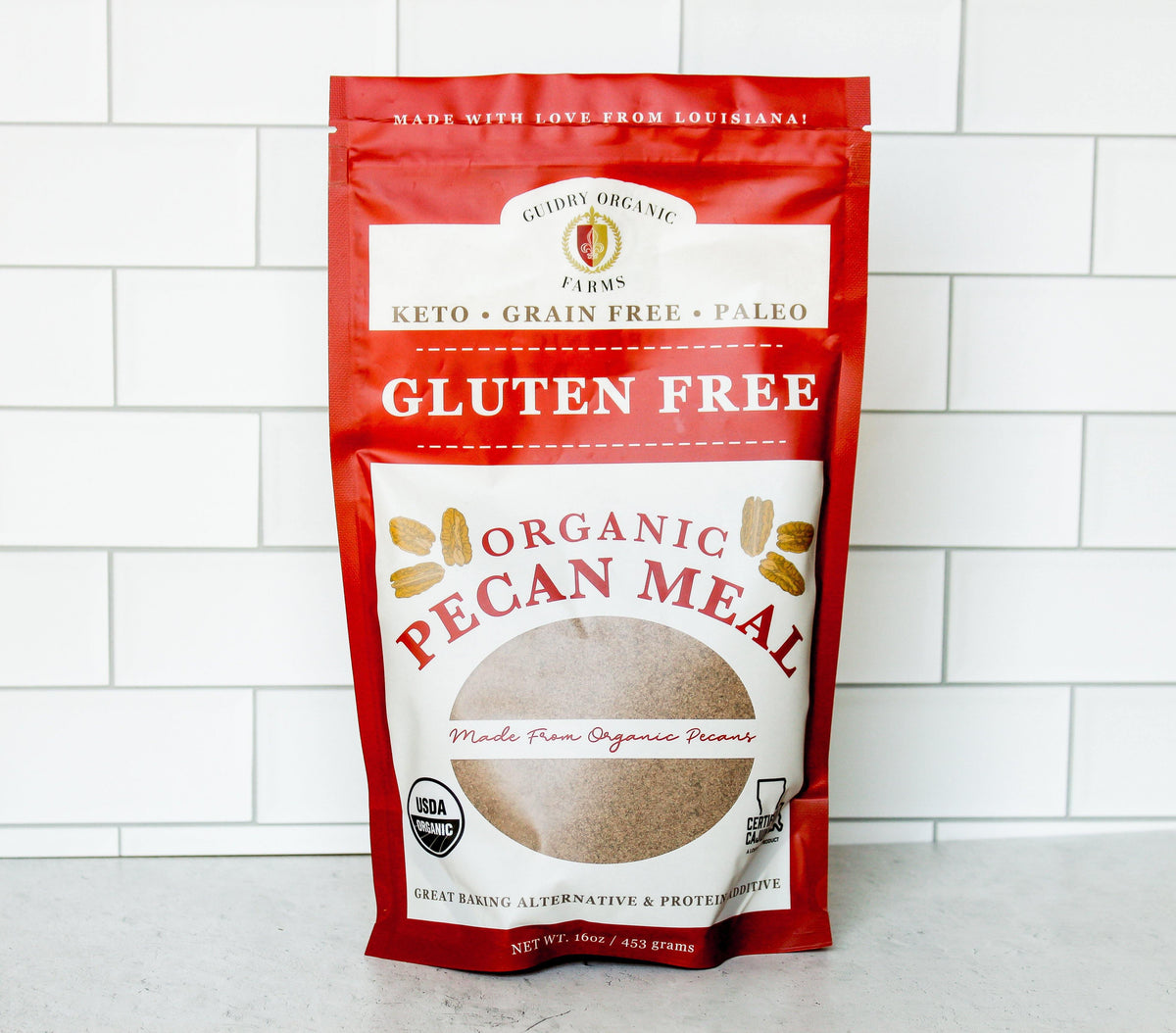 Louisiana Organic Pecan Meal | Gluten Free | Lafayette – Guidry Organic ...